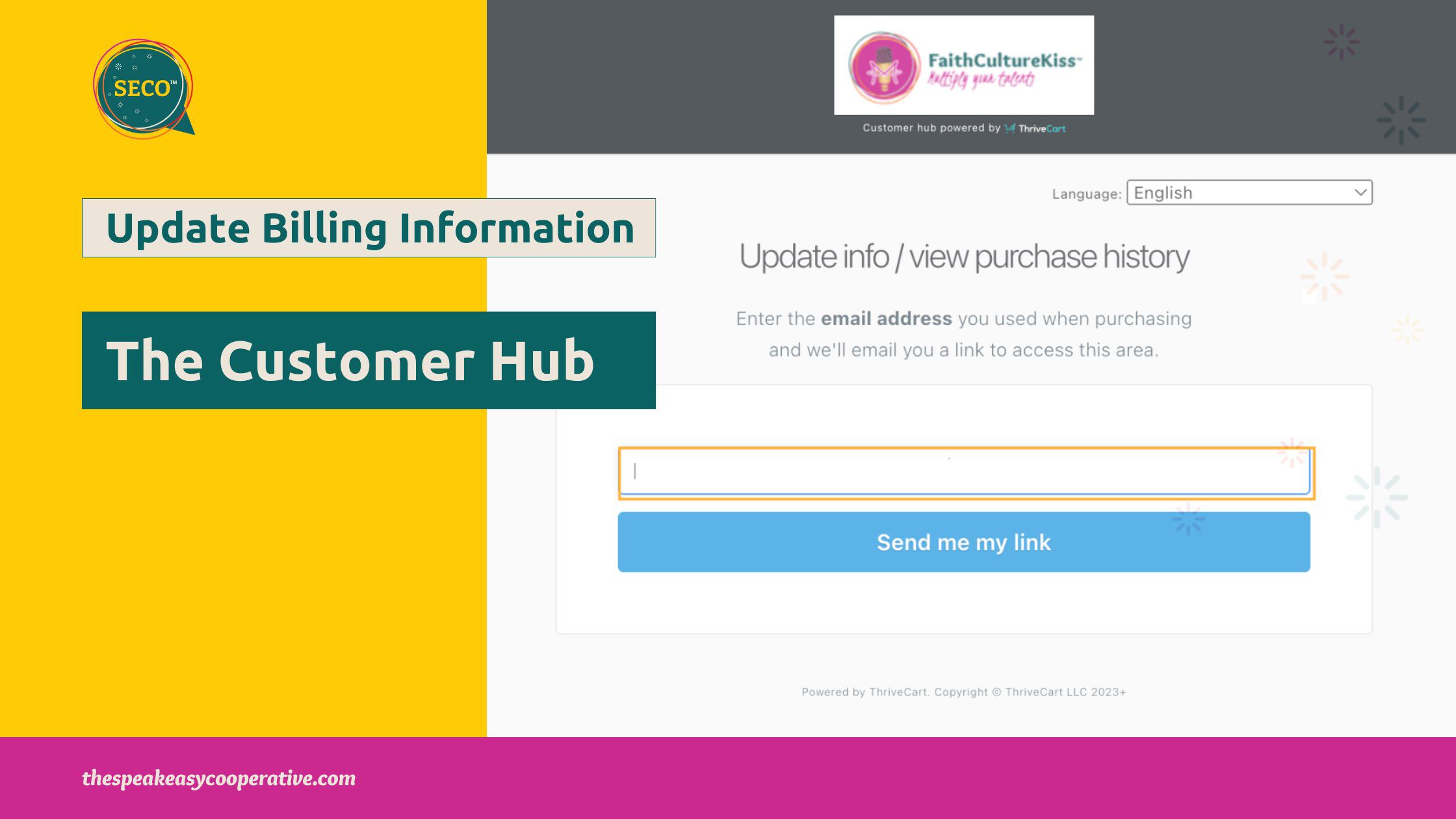 How to Update Your Credit Card in the Customer Hub | SECO